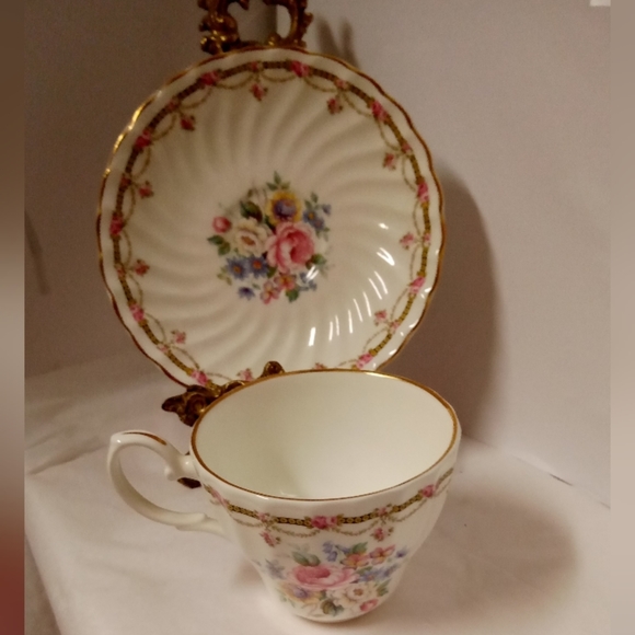 Crown Dorset | Dining | Vintage Crown Dorset Cup Saucer Fine Bone China ...